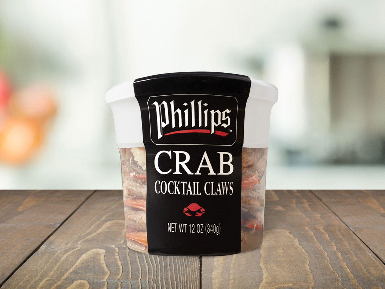 12 oz. of Crab Cocktail Claws from Phillips are great for appetizers