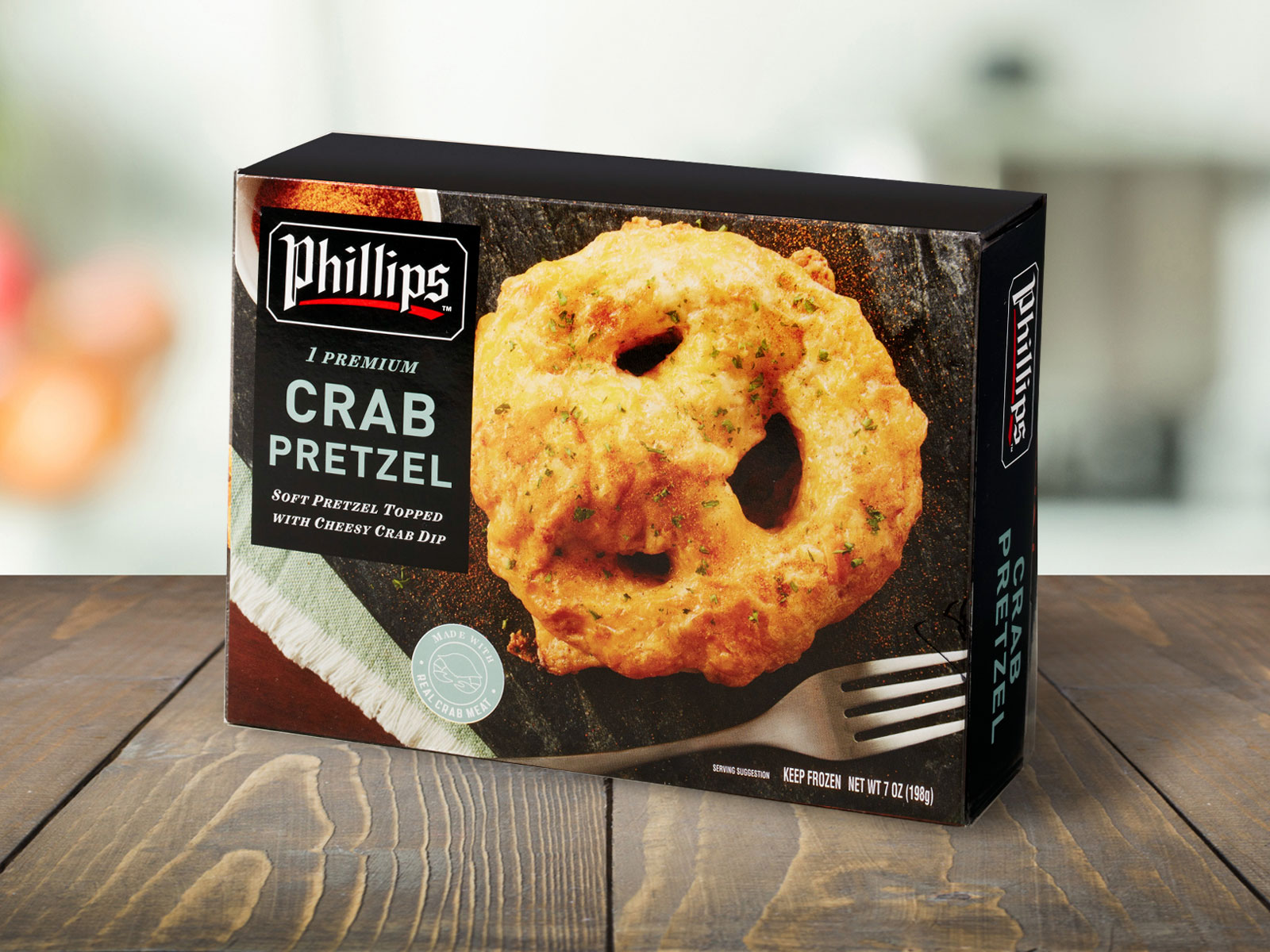 Crab Pretzel Phillips Foods Inc