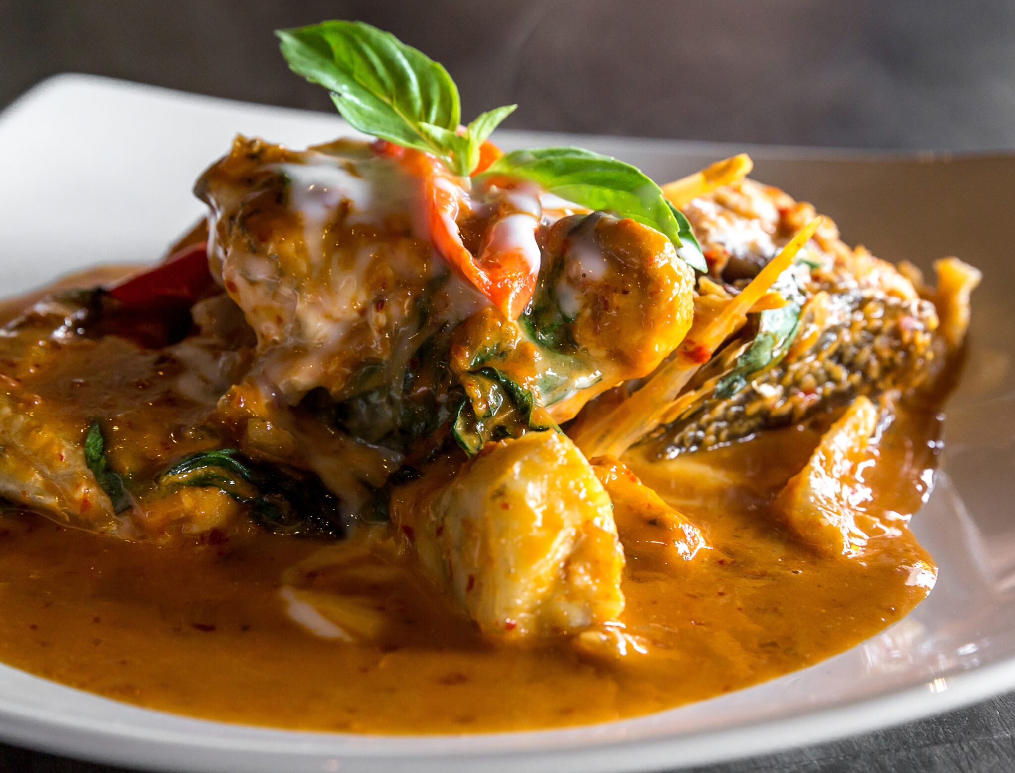 Thai Red Curry Snapper - Phillips Foods, Inc.