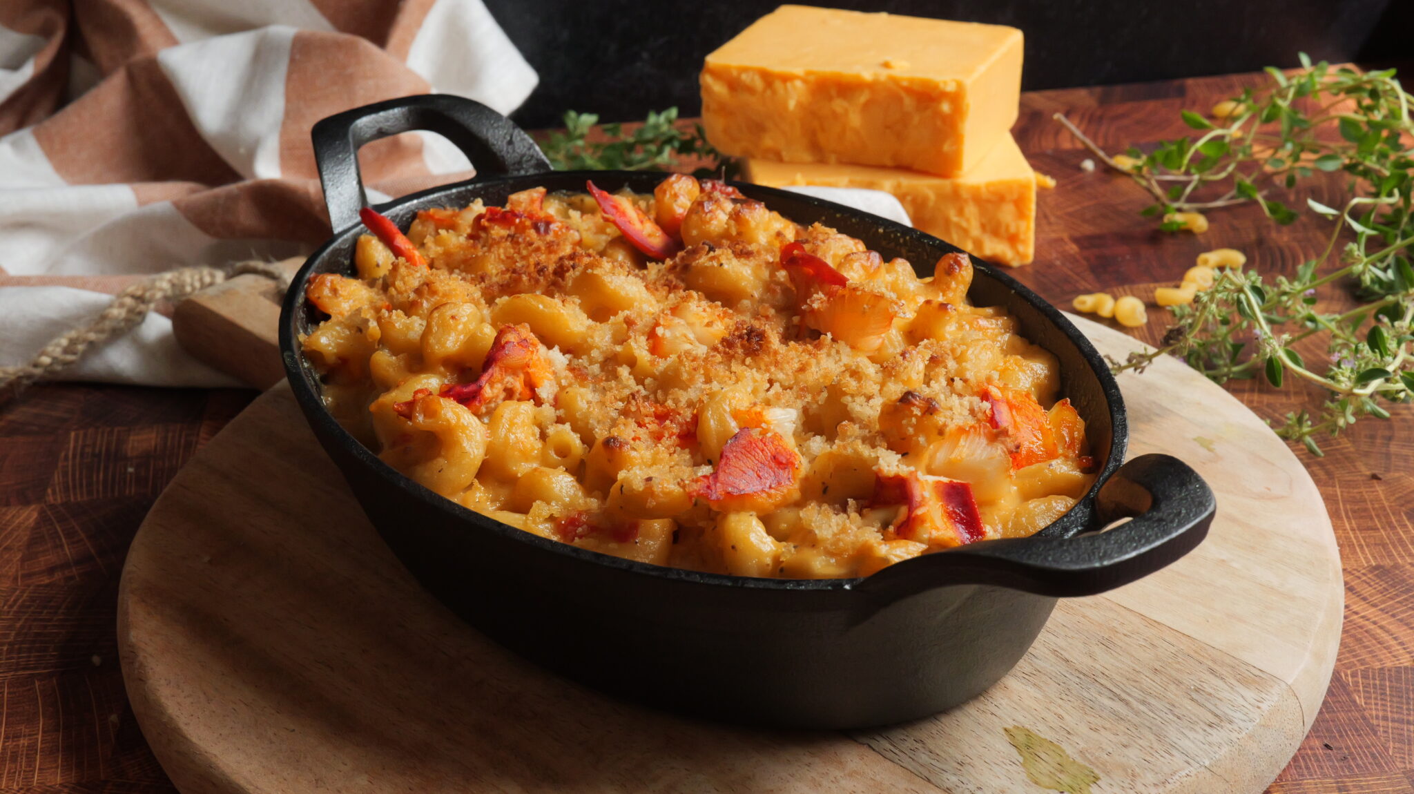 Lobster Pimento Mac & Cheese - Phillips Foods, Inc.
